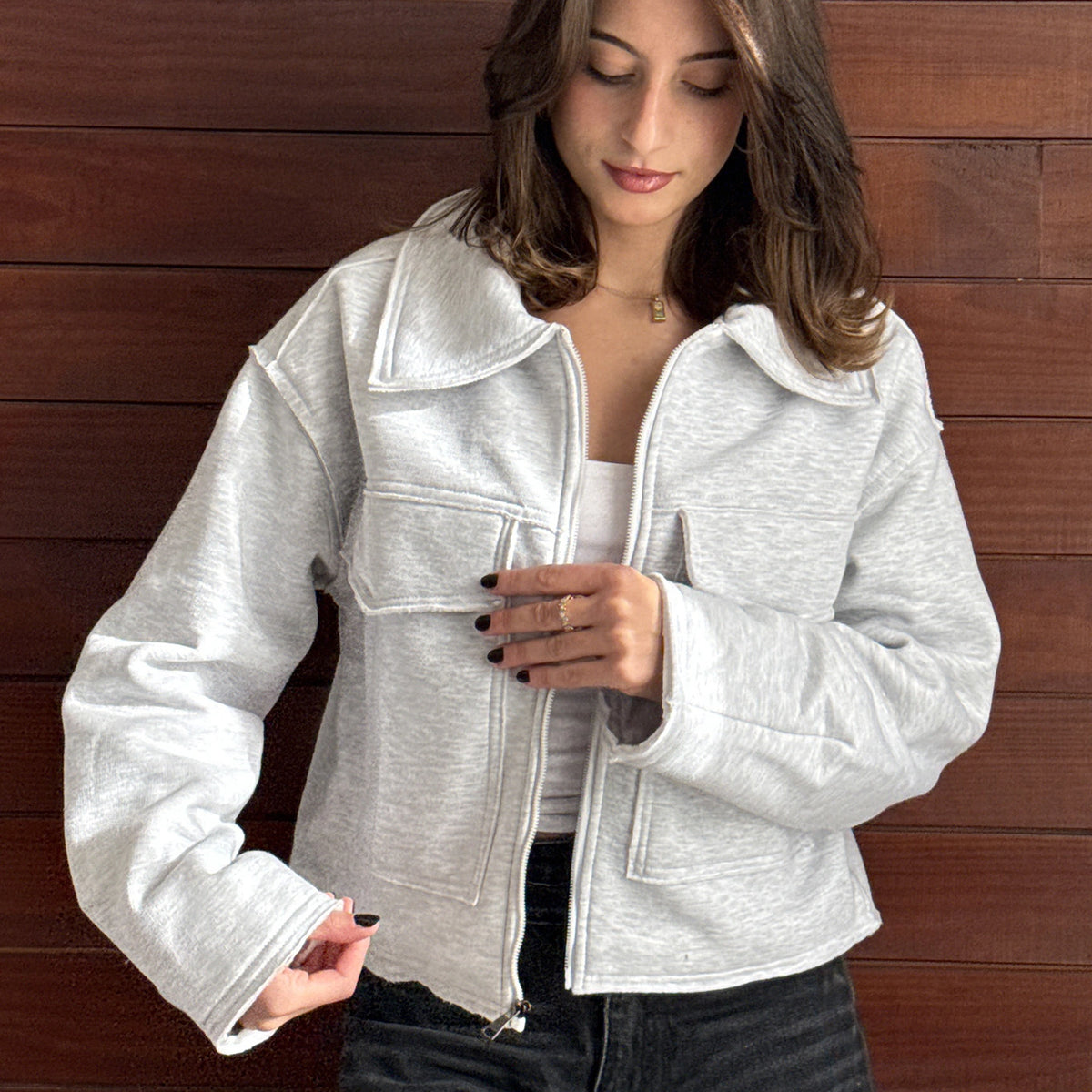 Collar jacket – JEN EG