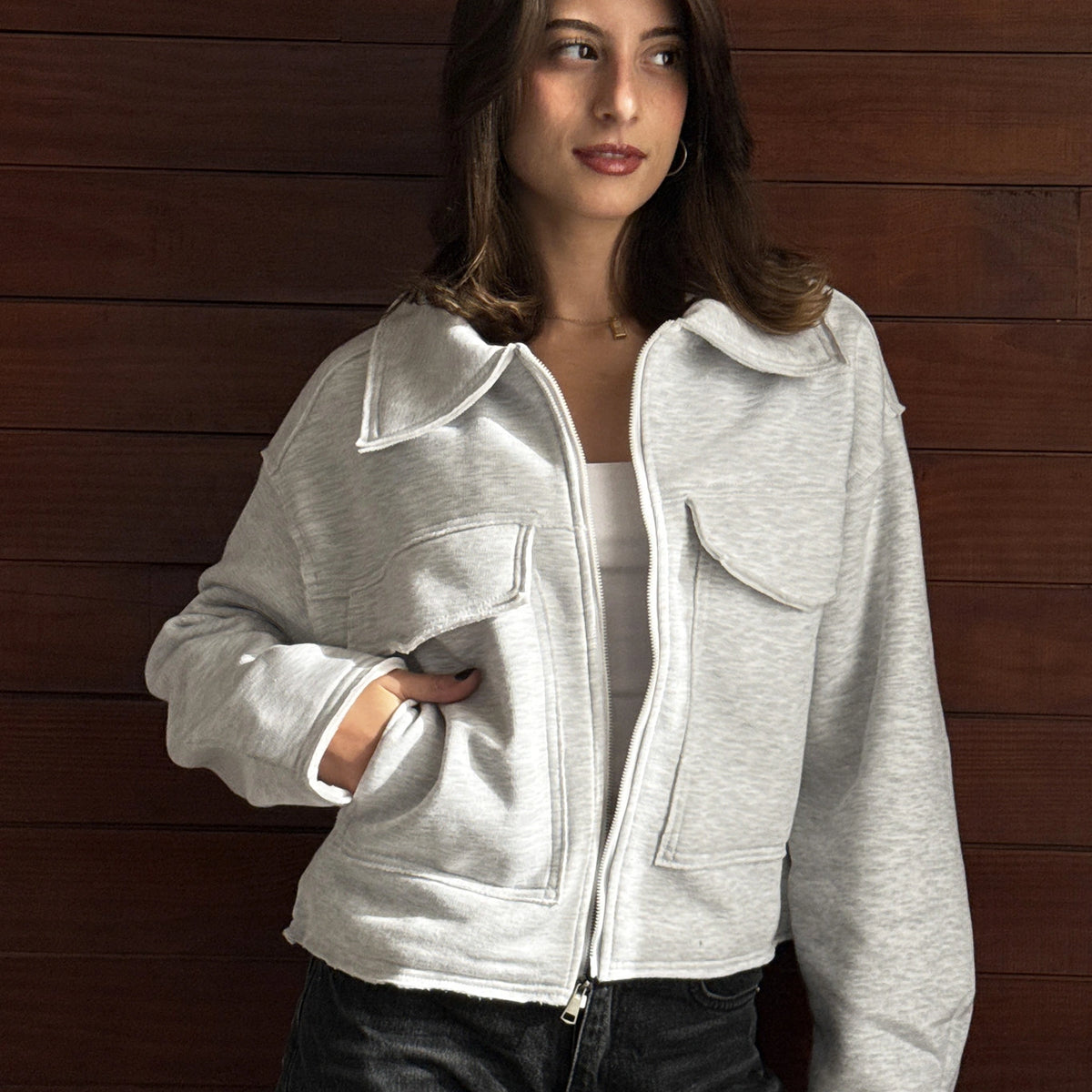 Collar jacket – JEN EG